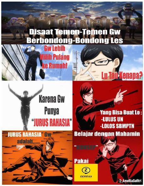 ZeniusMeme: Ekspresi Gokil para Pengguna Zenius!