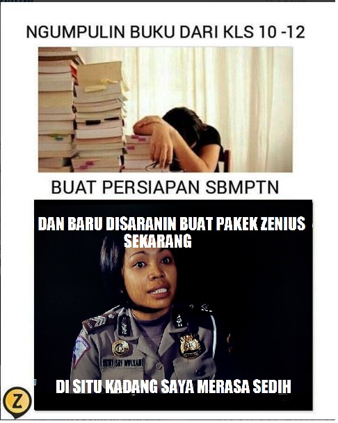 ZeniusMeme: Ekspresi Gokil para Pengguna Zenius!