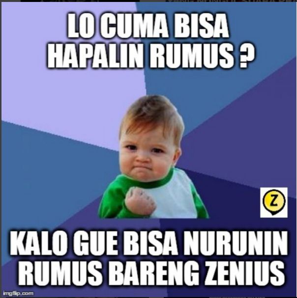 ZeniusMeme: Ekspresi Gokil para Pengguna Zenius!