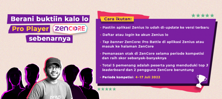 Dicari: Pro Player ZenCore Buat Lawan Sabda PS di Pro Battle!