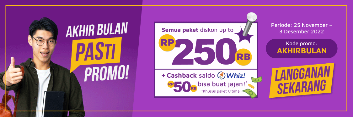 Jangan Sampai Ketinggalan Promo Payday Zenius Bersama Whiz!
